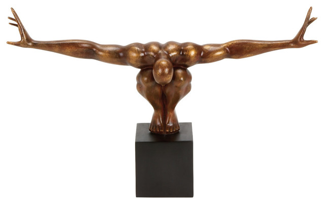Traditional Bronze Polystone Sculpture 58272 - Contemporary ...