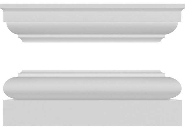 Craftsman Classic Square Non-Tapered Bondi Fretwork Column, 8"Wx8'H, 12 ...