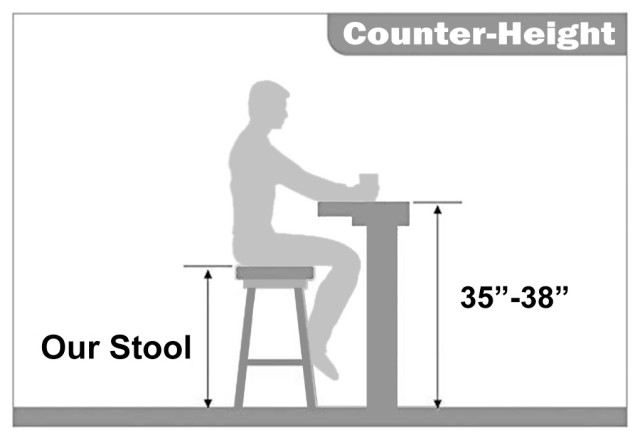 Set of 2 Solid Wood Elbow Counter Stool with Y Back, Woven Black Seat ...