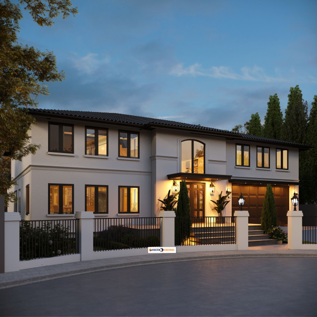 Modern Exterior Rendering - Modern - Exterior - Los Angeles - by ...