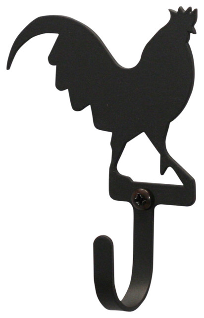 Rooster Magnetic Hook - Farmhouse - Wall Hooks - by Village Wrought Iron, Inc. | Houzz