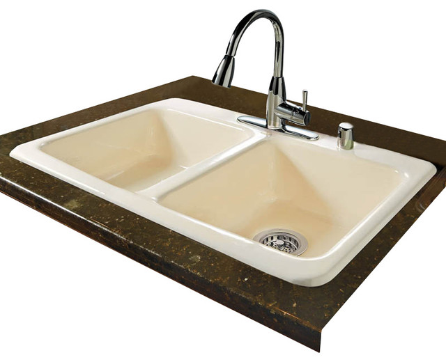 Double Bowl - Self Rimming - Transitional - Kitchen Sinks - by CECO ...