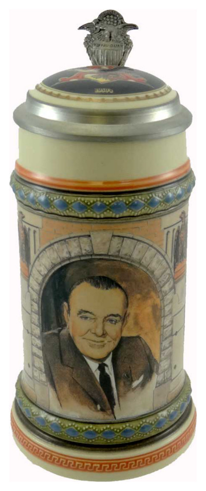 Anheuser-Busch JR STEIN Ceramic Founders August German Last One CS286 ...