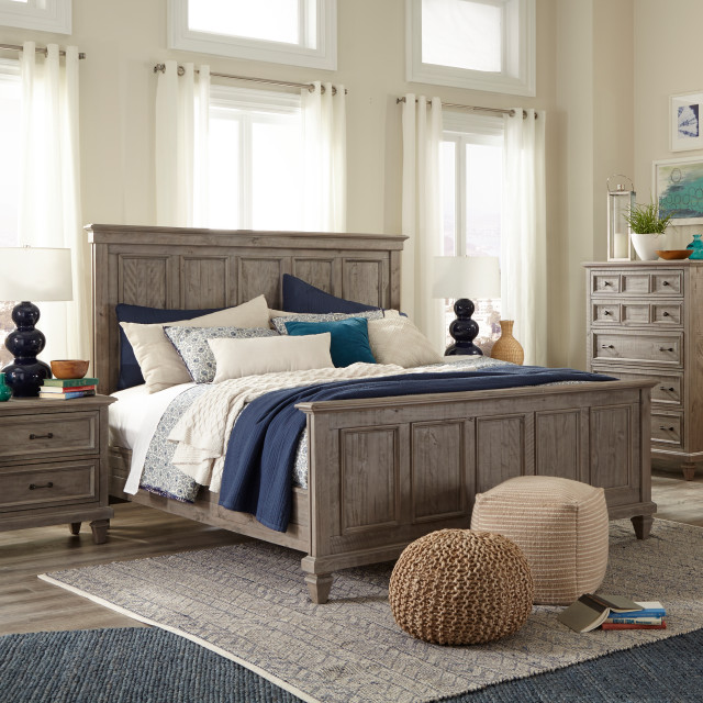Complete Panel Bed, Queen - French Country - Platform Beds - by ...