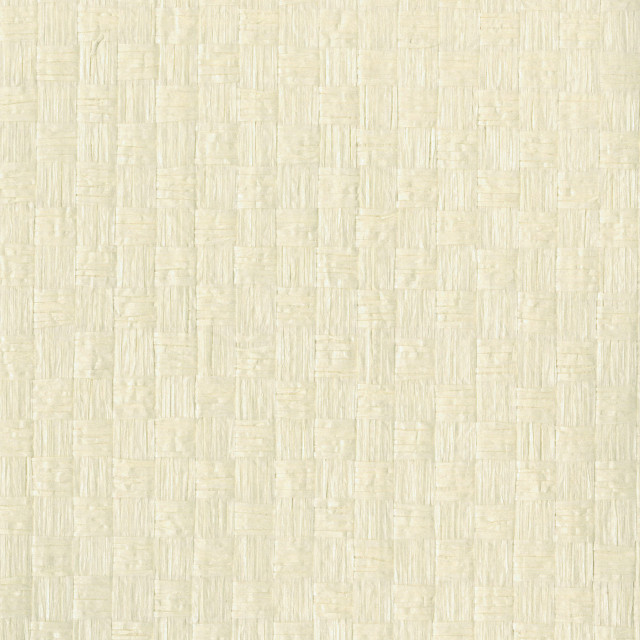 Reka Cream Paper Weave Wallpaper - Contemporary - Wallpaper - by ...