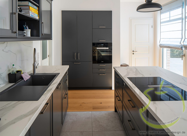 Neubau in Hamburg Volksdorf - moderner Landhaus-Style - Contemporary ...