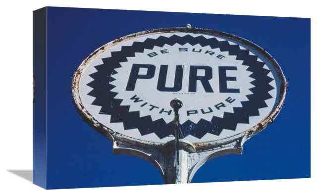 "Pure gasoline sign, Route 73, Townsend, Tennessee" by John Margolies ...