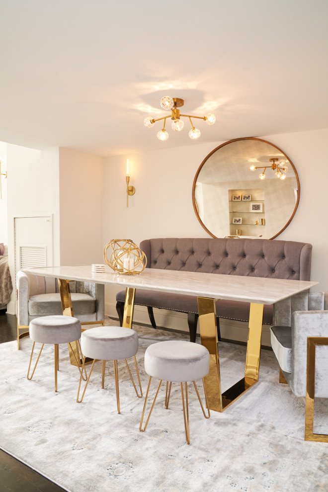 Monica and Nugget - Traditional - Dining Room - New York - by AHG ...