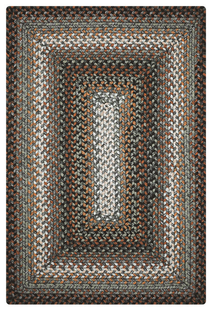 Homespice Decor Midnight Moon Indoor/Outdoor Braided Rug (Rectangle ...