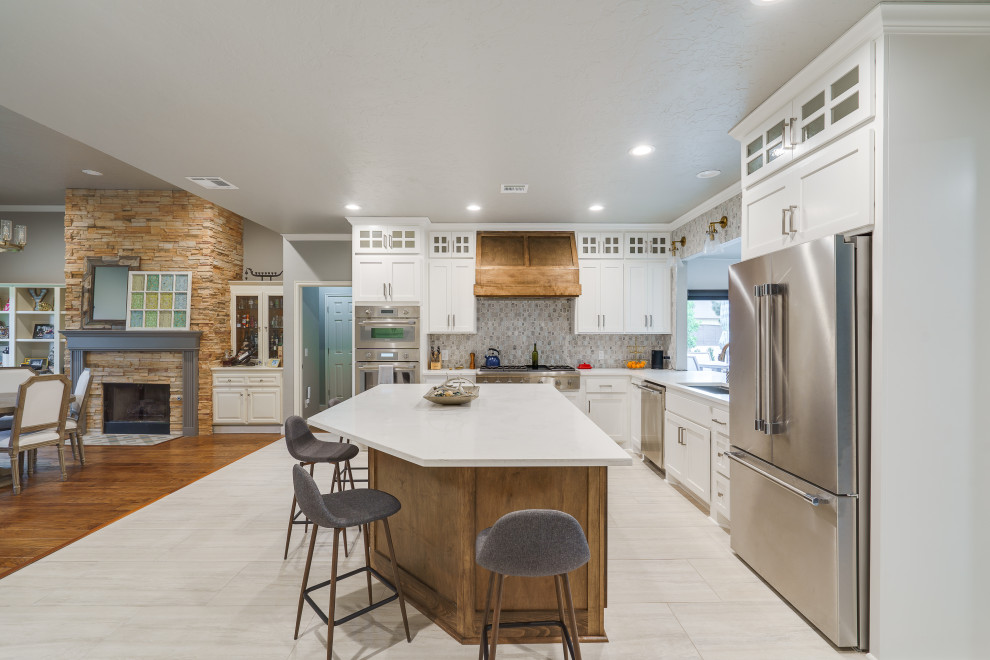 A Kitchen of Serenity - Transitional - Kitchen - Oklahoma City - by Ten ...