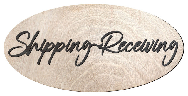 Shipping and Receiving sign Business sign Wooden sign Lightweight Sign ...