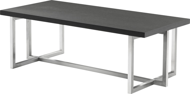 Topaz Rectangular Coffee Table, Gray - Contemporary - Coffee Tables ...