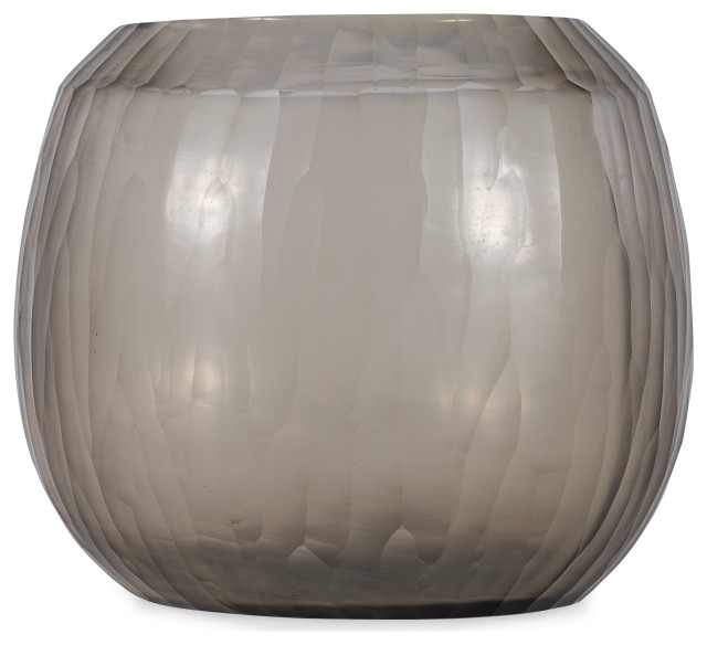 Rhone Smoky Glass Vase Medium - Transitional - Vases - by BoBo ...