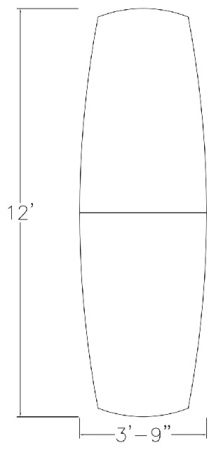 12 Person Arc Boat Modular Powered Conference Table Metal T-Bases ...