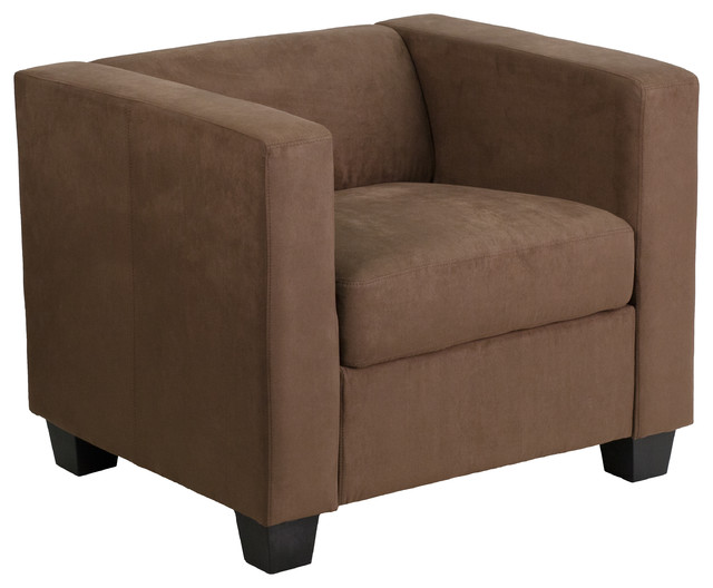 MFO Comfort Collection Microfiber Chair - Transitional - Armchairs And ...