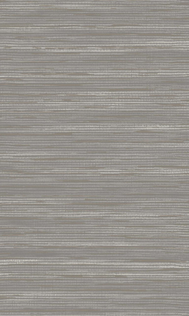 Plain Grasscloth-like Textured Metallic Wallpaper Roll, Sample ...