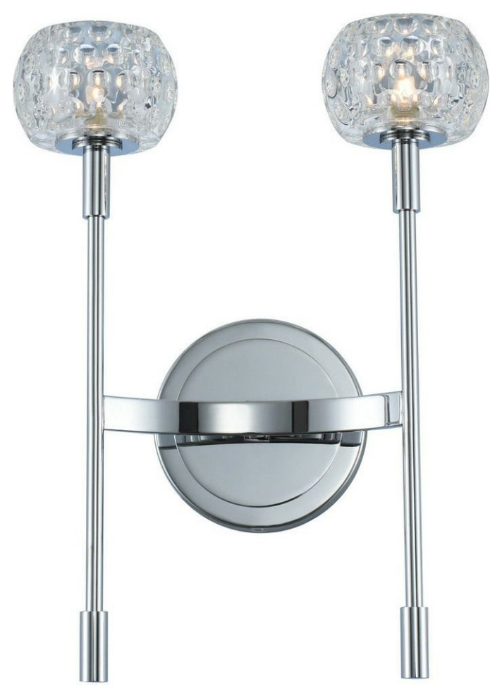 Kalco 511622 Mae 2 Light 15" Tall LED Wall Sconce - Contemporary - Wall ...