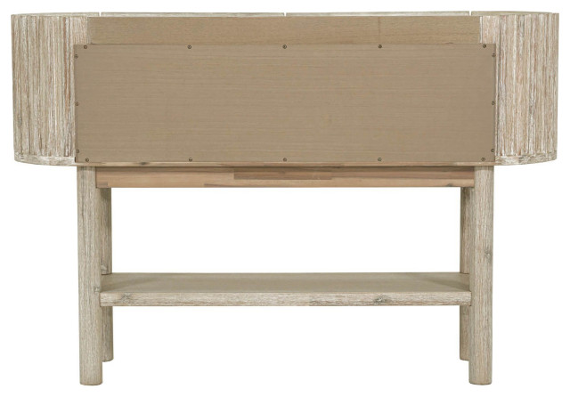 Oasis 74" Console Table, Beige - Farmhouse - Console Tables - by LH ...
