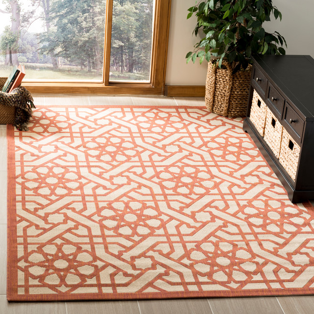 Safavieh Martha Stewart Triumph Rug, Cayenne, 8'x11'2" - Contemporary ...