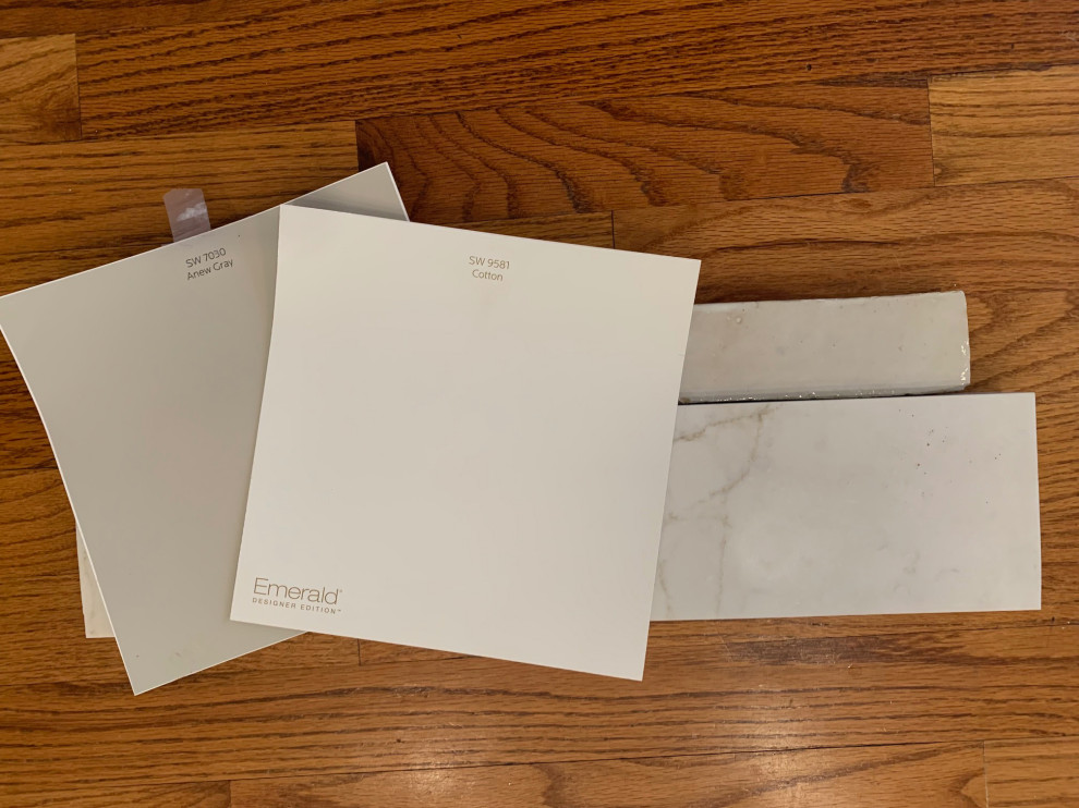 Has anyone used Cotton SW 9581 on their cabinets?