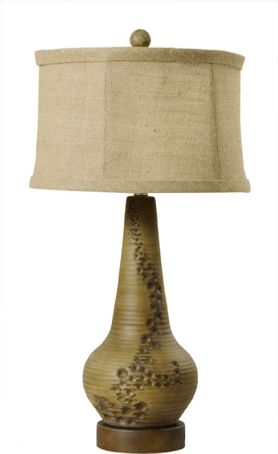Distressed Ceramic Table Lamp - Farmhouse - Table Lamps - by HedgeApple ...