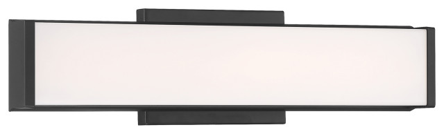 Citi LED Vanity, Matte Black - Modern - Bathroom Vanity Lighting - by ...
