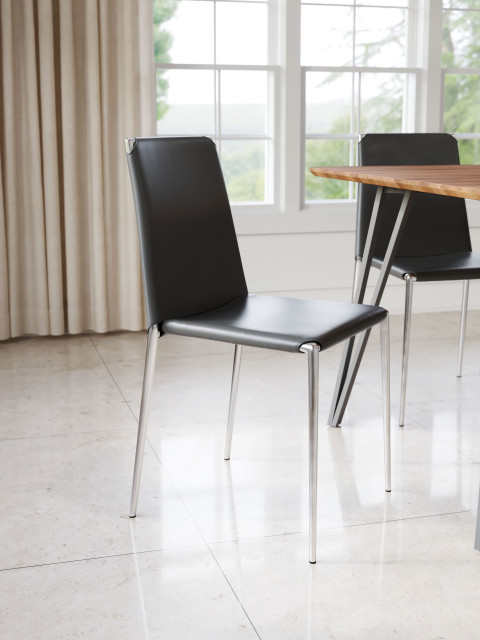 Alex Dining Chair (Set of 4) Black - Modern - Dining Chairs - by Beyond ...