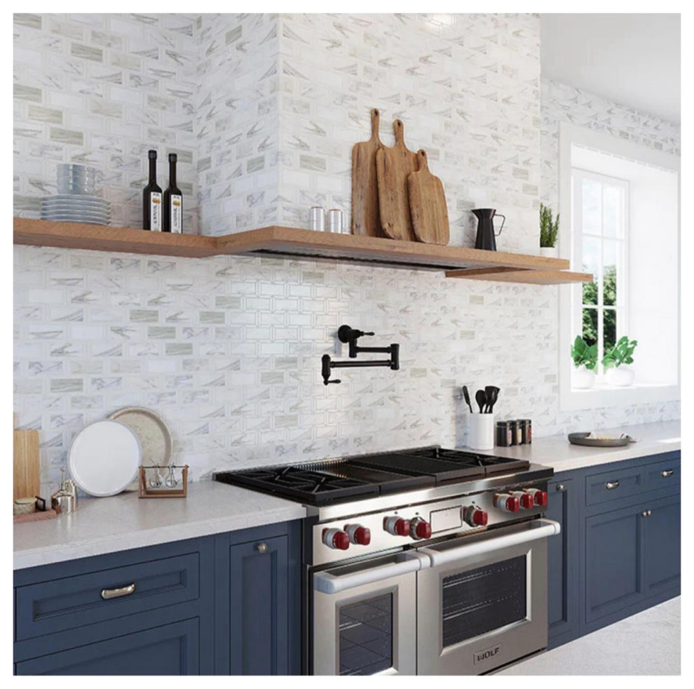 Tiled vent hood - How to achieve this look ? | Houzz Forum