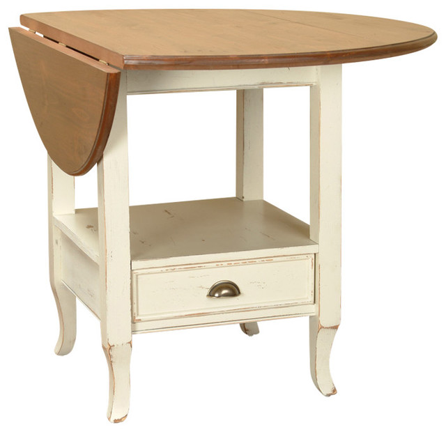 Drop Leaf Dining Table, 42", 42" - Traditional - Dining Tables - by ...