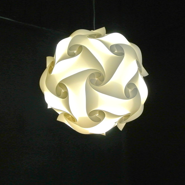 Swirl Hanging Pendant Lamp, Medium - Contemporary - Pendant Lighting ...