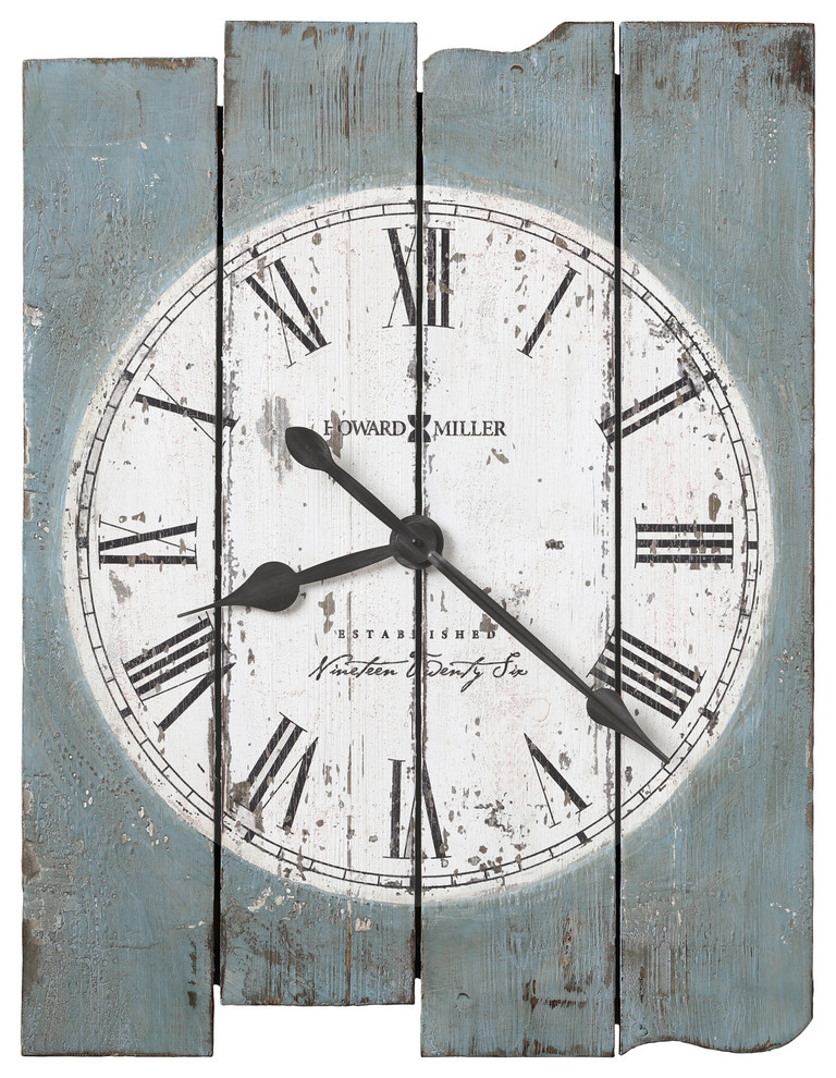 Mack Road Wall Clock - Farmhouse - Wall Clocks - by DesignerCurios | Houzz