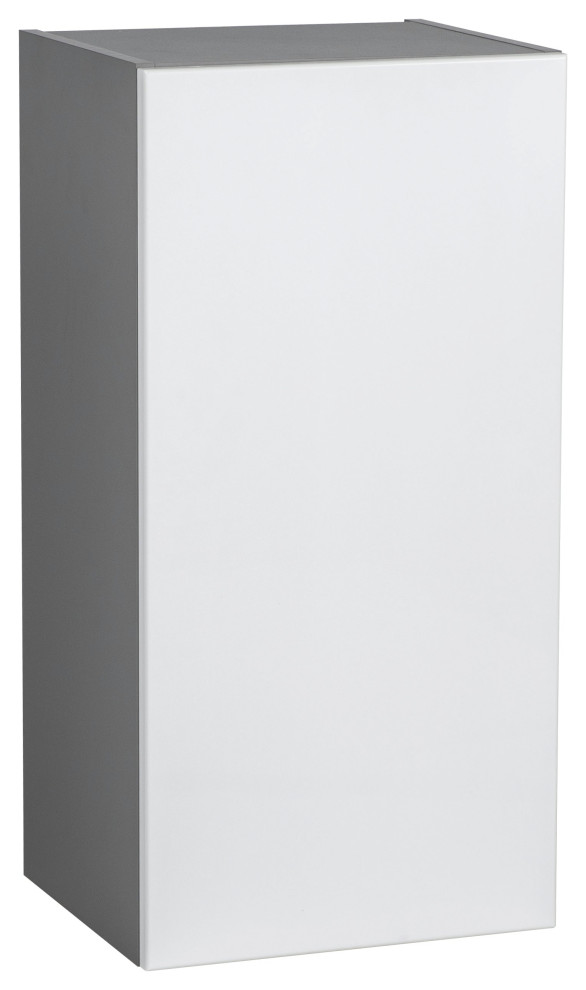 24 x 30 Wall Cabinet-Single Door-Grey, 24 x 30 x 12|White - Modern ...