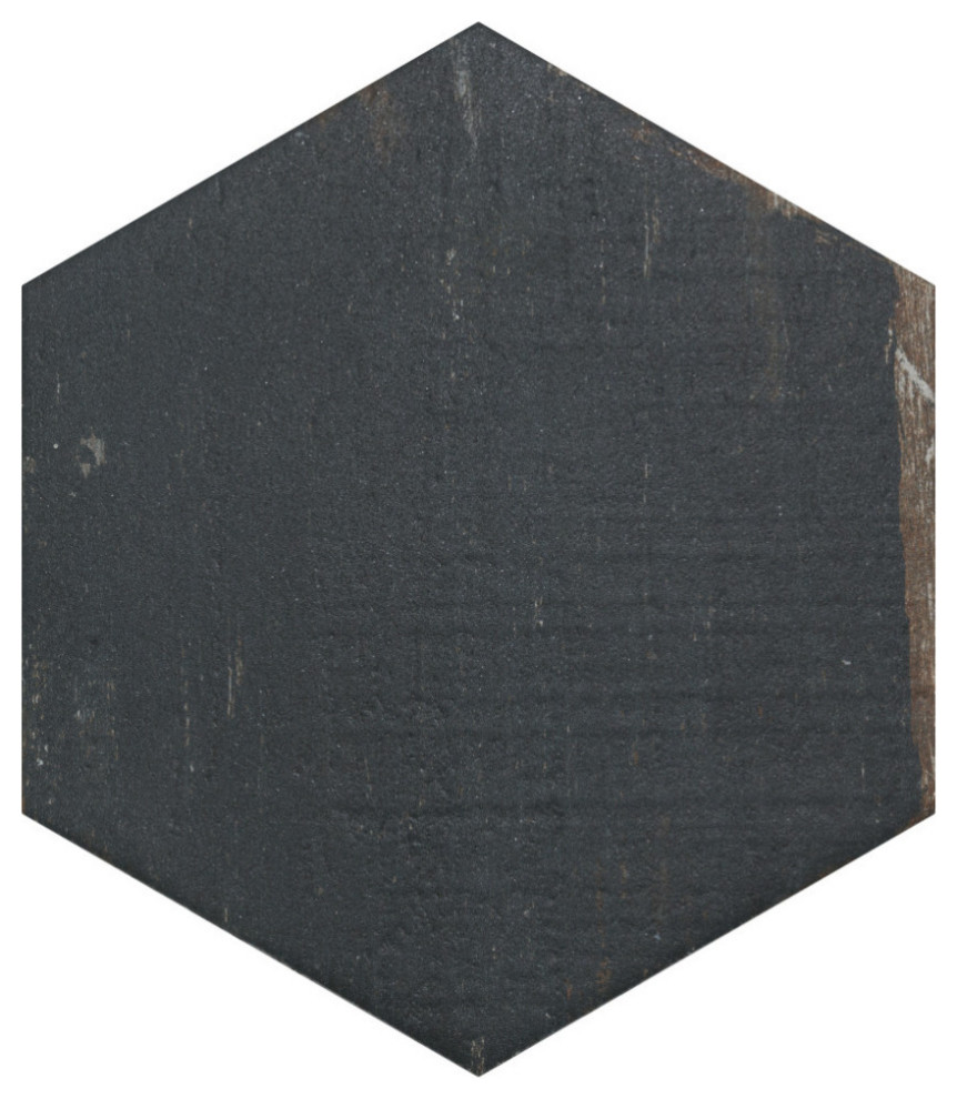 Merola Tile Retro Mini Hex Porcelain Floor and Wall Tile Sample ...