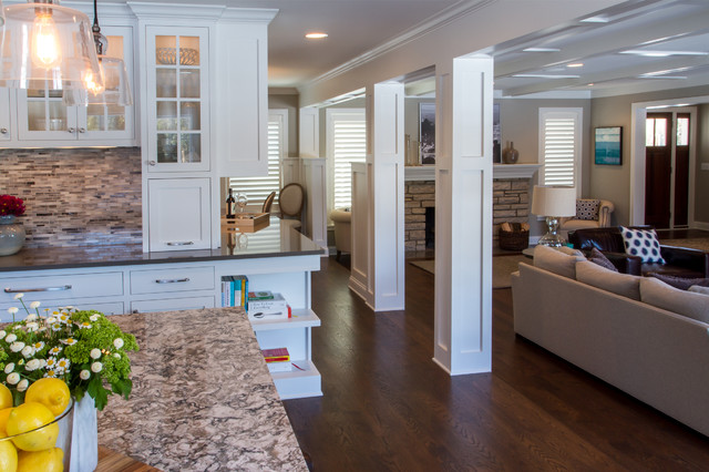 Open Hallway - Traditional - Kitchen - Minneapolis - by Gonyea Homes ...