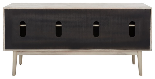 Safavieh Couture Doderick Mid-Century Media Stand, #N/A - Midcentury ...