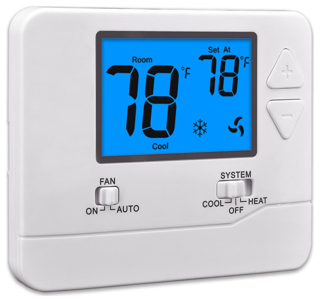 Non-Programmable Thermostats for Home 1 Heat/1 Cool. - Modern ...