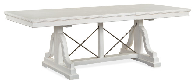 Trestle Dining Table - Transitional - Dining Tables - by Magnussen Home ...