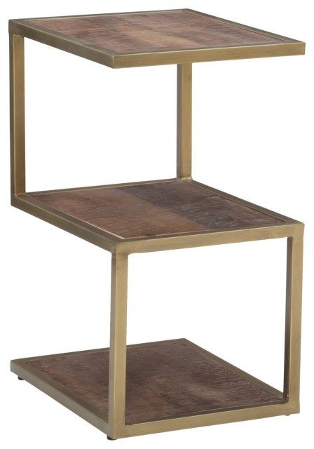 Erickson Accent Table Gold - Contemporary - Side Tables And End Tables ...