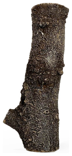 Tree Trunk Large Polystone Vase - Rustic - Vases - by Kolibri Decor | Houzz