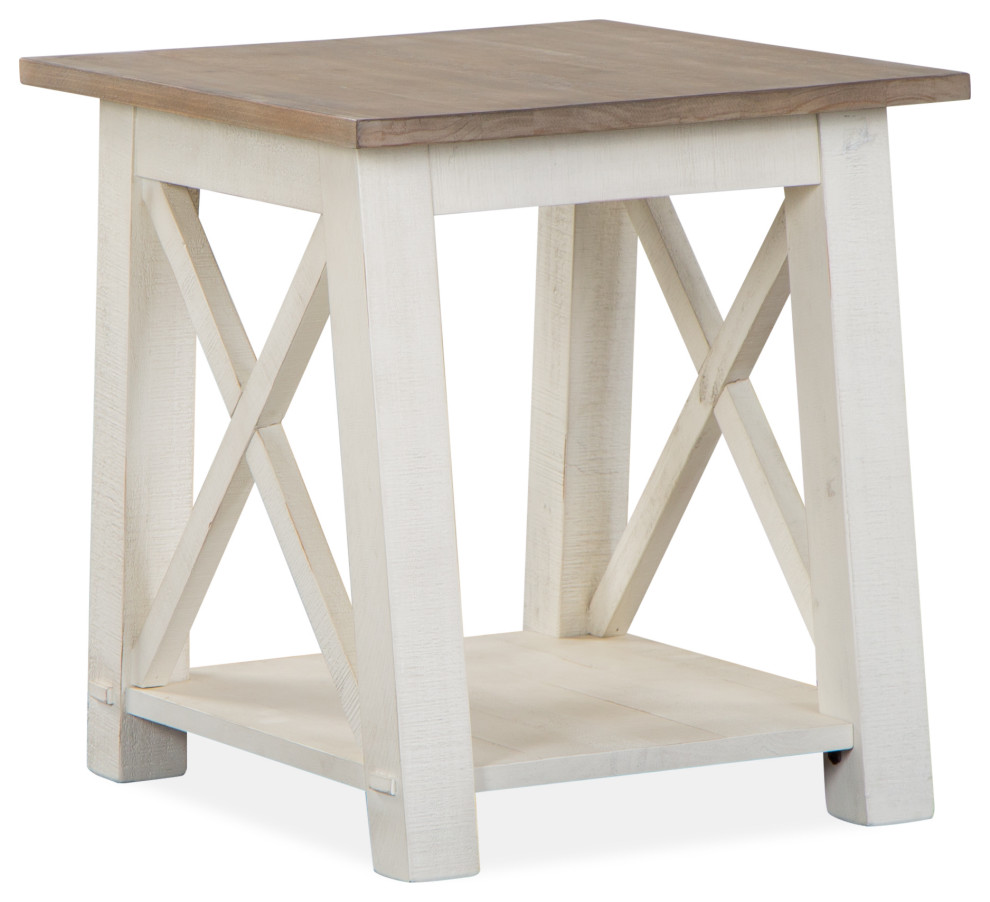 Rectangular End Table - Farmhouse - Side Tables And End Tables - by ...