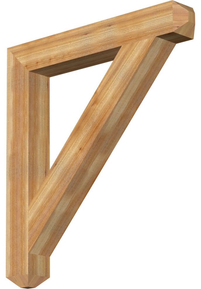 Traditional Craftsman Bracket, 44"Dx48"H - Transitional - Corbels - by ...