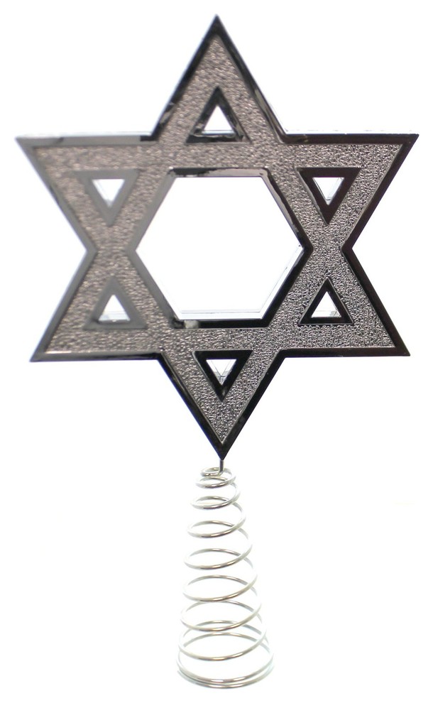 Tree Topper Finial HANUKKAH TREE TOPPER Plastic Star Chrismukkah H0260 ...