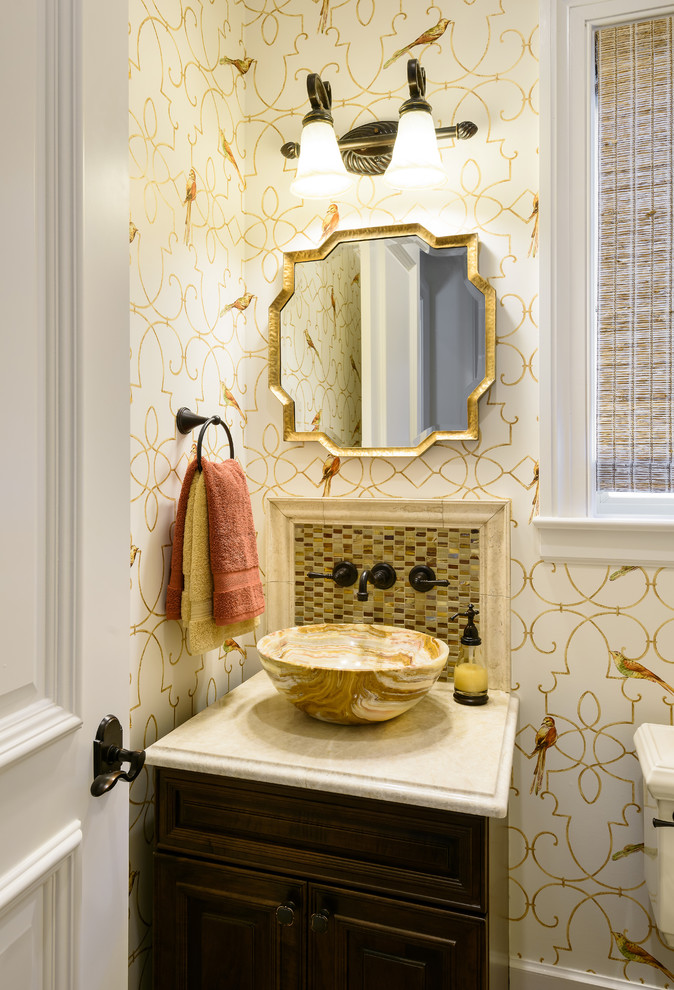 Mediterranean Bungalow - Mediterranean - Powder Room - Jacksonville ...