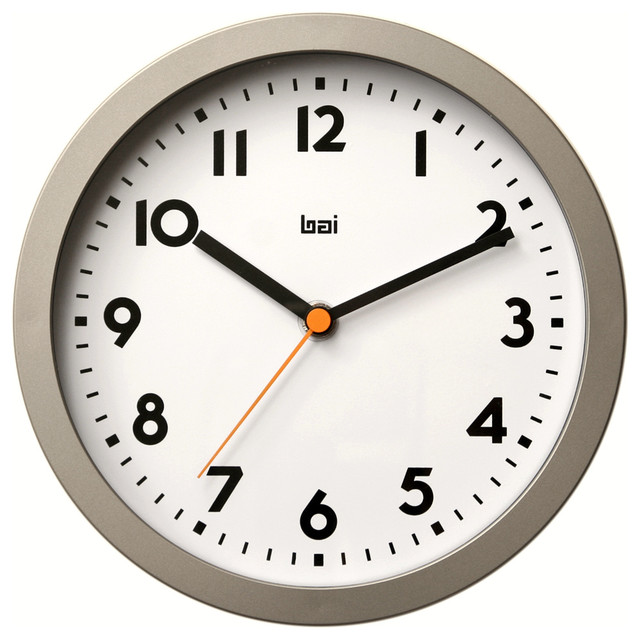 8" Studio Wall Clock Landmark - Wall Clocks - by BAI DESIGN INC. | Houzz