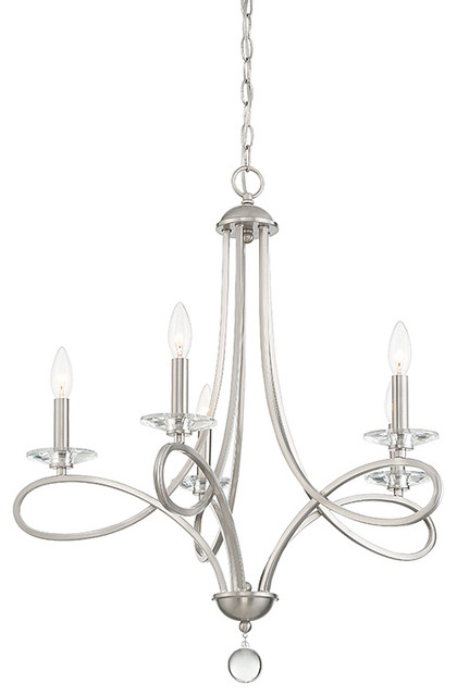 Beautiful Things Lighting Costiero 5 Light Chandelier 41822 ...
