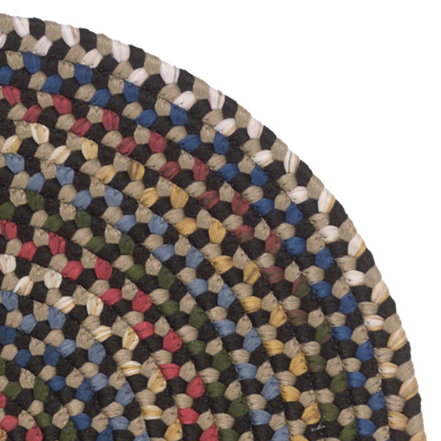 Colonial Mills Wayland Oval Braided Rug, 10X14 - Contemporary - Area ...