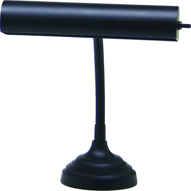 Advent 10" Black Piano/Desk Lamp - Modern - Desk Lamps - by Lighting ...