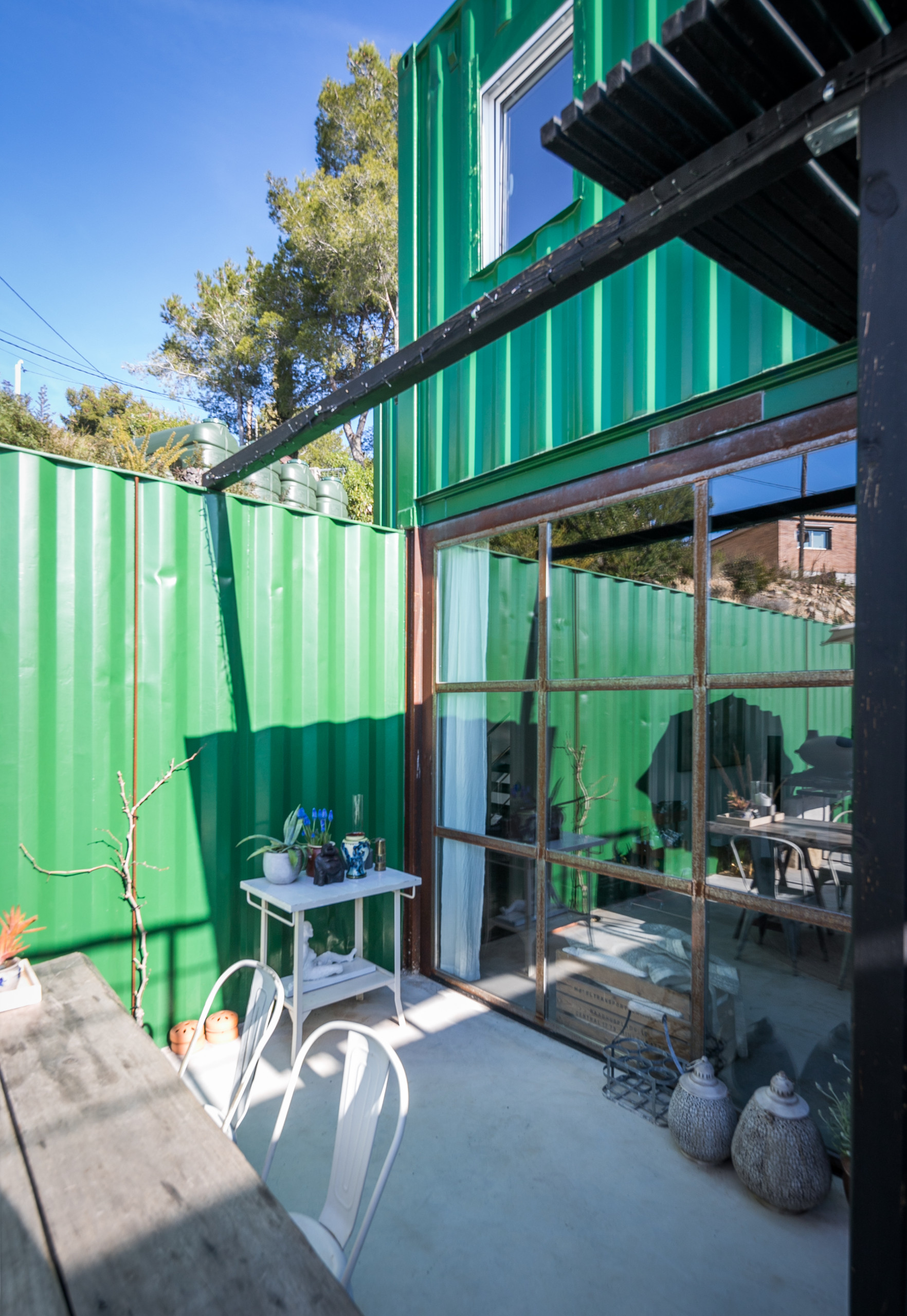 Shipping Container Homes Spanish Hacienda Style Container Homes Spain: