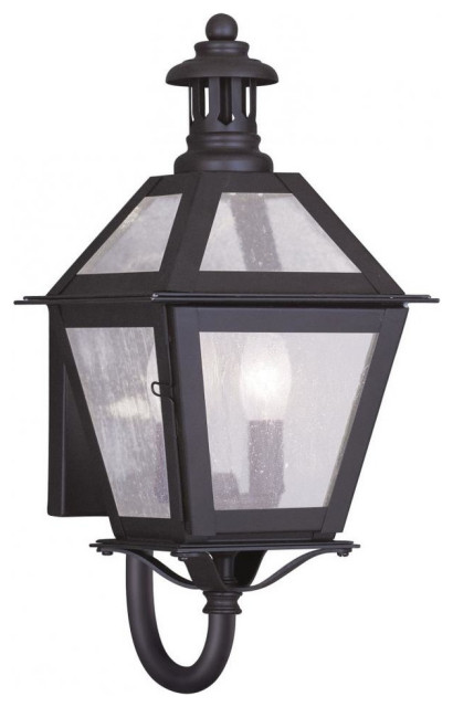 Livex Lighting 2040-07 Waldwick - Two Light Outdoor Wall Lantern ...