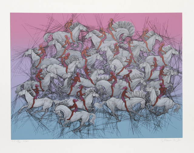 Guillaume Azoulay, Exodus, Serigraph - Contemporary - Fine Art Prints ...